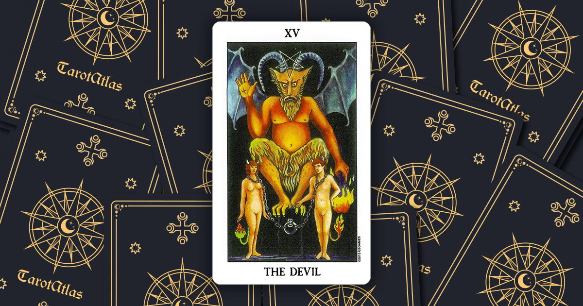 The Devil Tarot Card Meaning in Upright and Reversed | TarotAtlas
