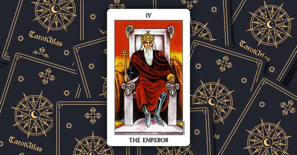 The Emperor Tarot Card Meaning in Upright and Reversed | TarotAtlas