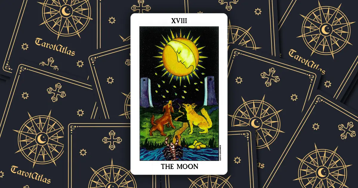 The Moon Tarot Love: Upright & Reversed Meanings | TarotAtlas
