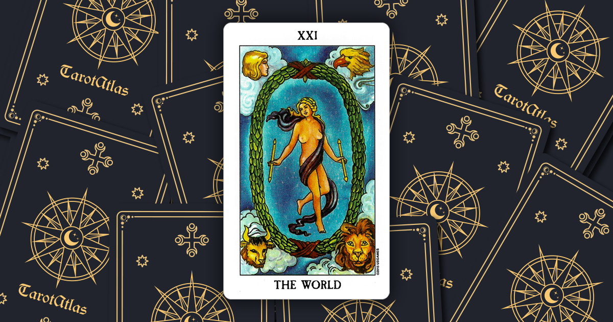The World Tarot Card Meaning in Upright and Reversed | TarotAtlas