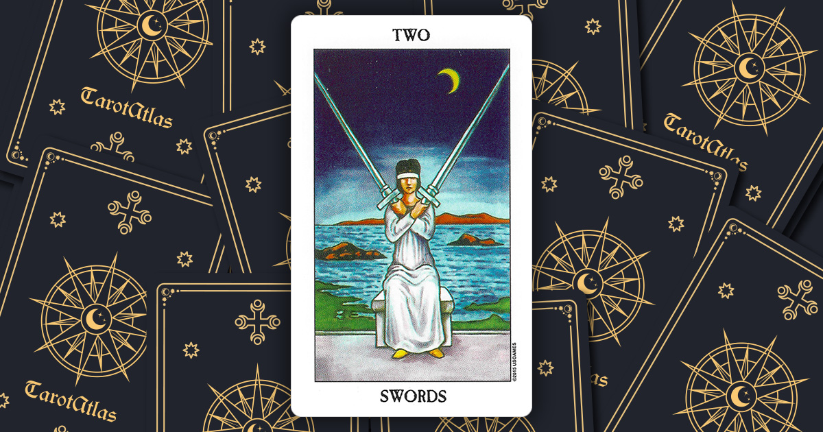 Two of Swords Meaning: Upright and Reversed | TarotAtlas